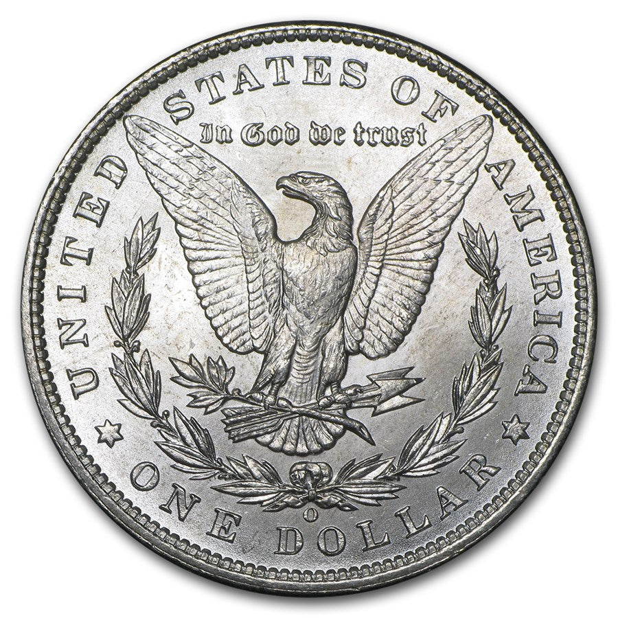 1898 O Morgan Silver Dollar Brilliant Uncirculated BU – Great American ...