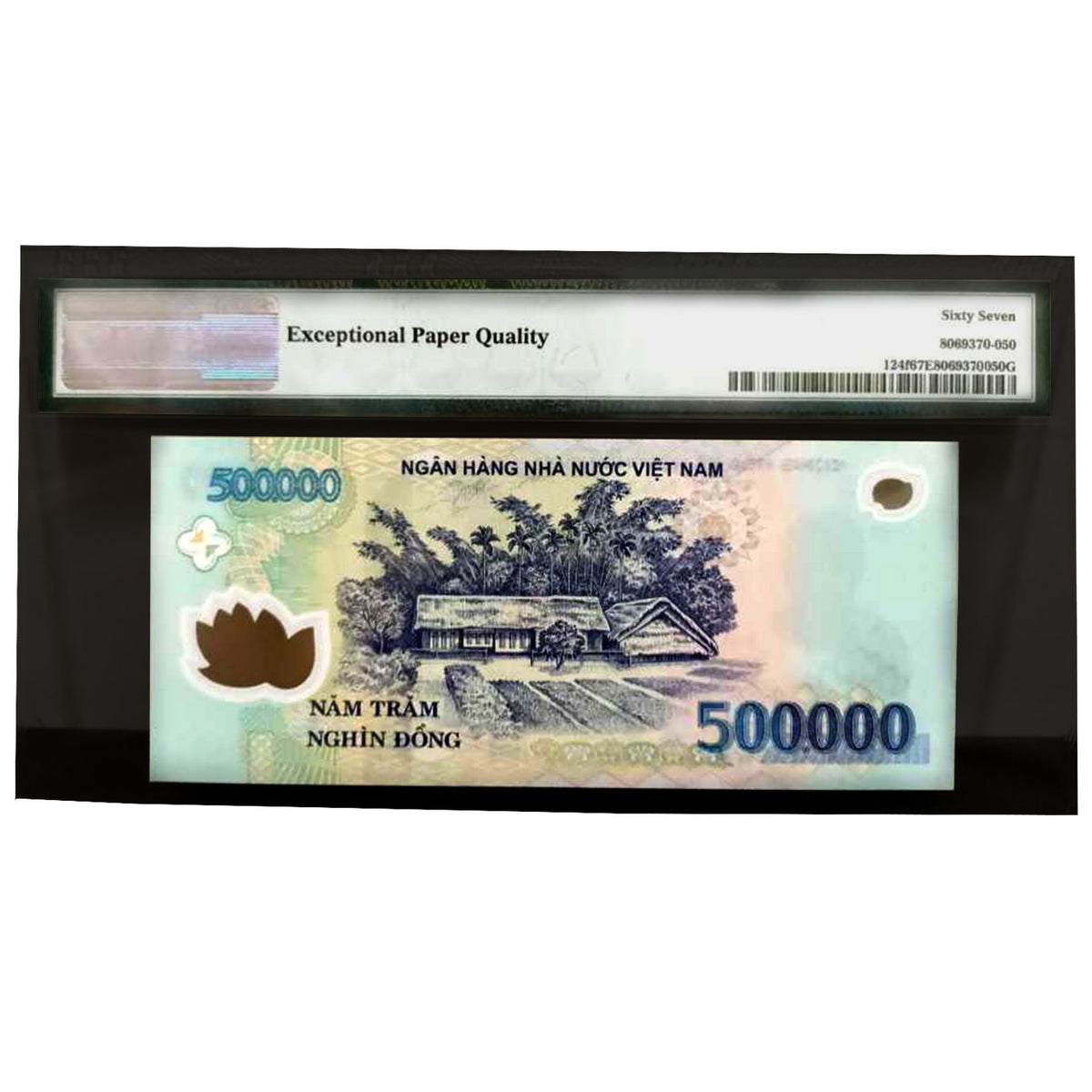 500,000 Vietnamese Dong VND Banknotes PMG Graded 67 PPQ