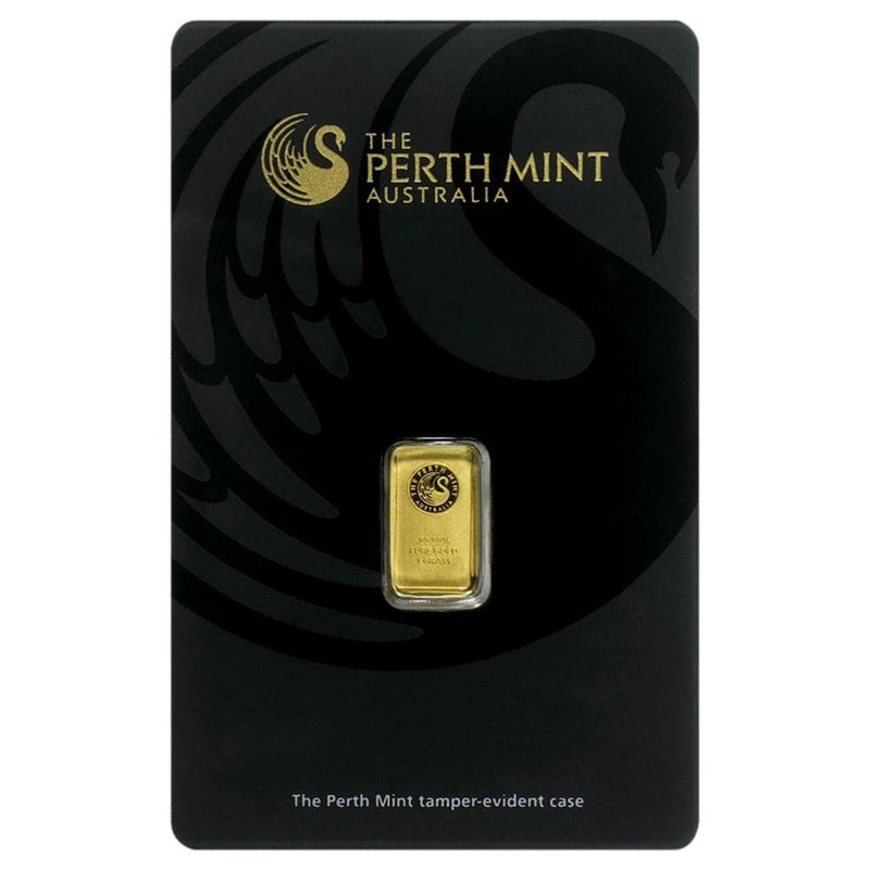 Perth Mint 1 Gram .9999 Gold Bar | Great American Coin Company