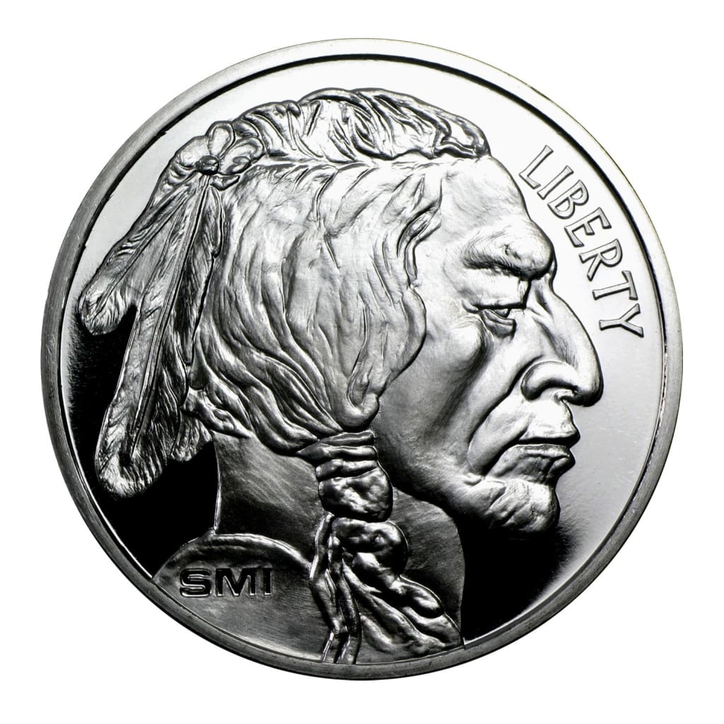 1 Ounce Sunshine Minting .999 Silver Buffalo Round – Great American ...