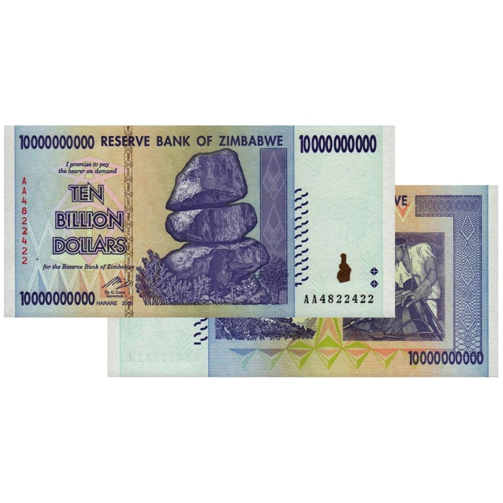 Zimbabwe Billions Notes