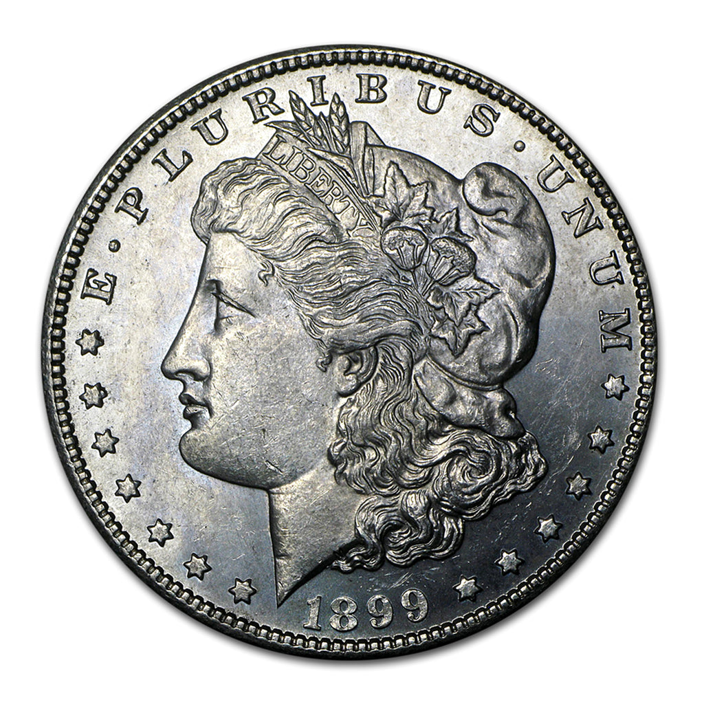 1899 P Morgan Silver Dollar Brilliant Uncirculated BU – Great American ...