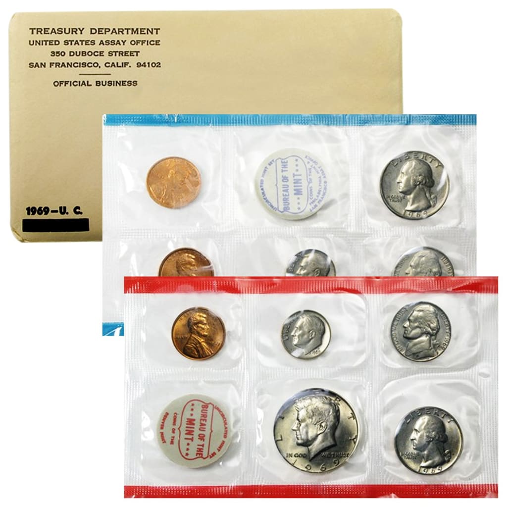 1969 US Mint Set – Great American Coin Company®