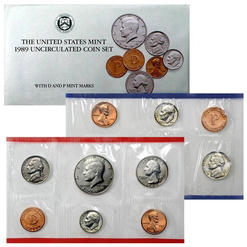 1989 US Mint Set – Great American Coin Company®