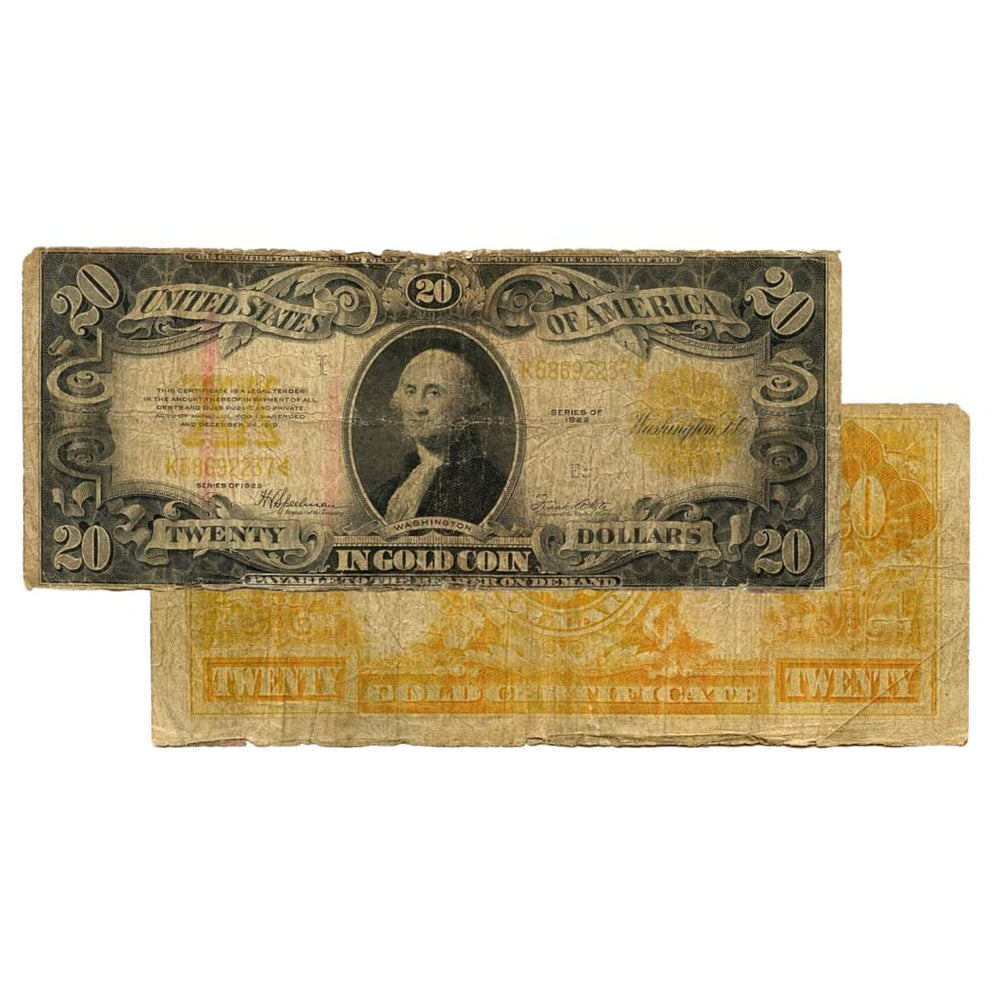 $20-$1000 Gold Certificates & Notes | Great American Coin Company