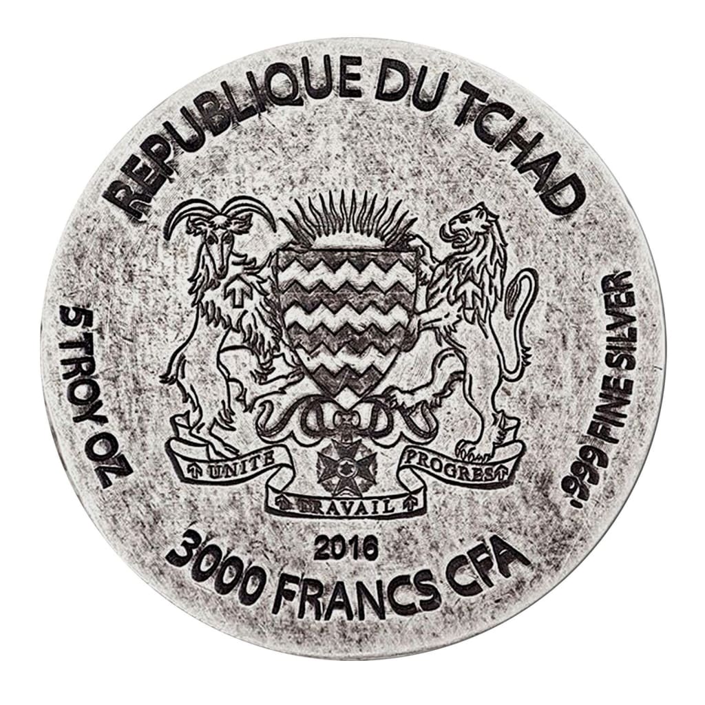 2016 5 Ounce .999 Silver Egyptian Relic Series King Tut – Great ...