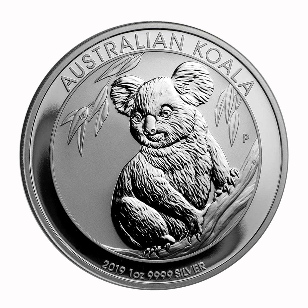 2019 1 Oz .9999 Silver $1 Australian Koala Brilliant Uncirculated ...