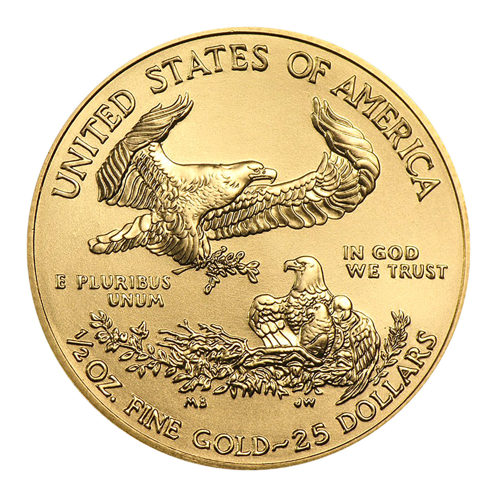 2020 $25 1/2 oz Gold American Eagle BU Brilliant Uncirculated – Great ...
