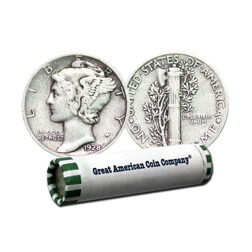 U.S. Coin Rolls 1c, 5c, 10c, 25c & 50c | Great American Coin Company