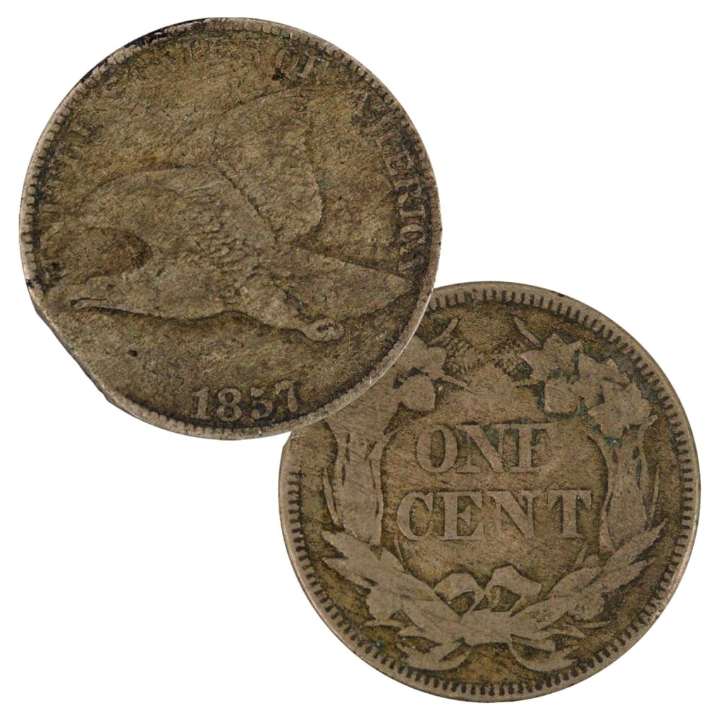 Flying Eagle Cent in cull condition